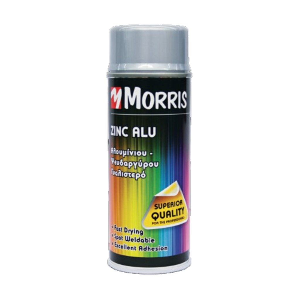 ΣΠΡΕЇ ΨΥΧΡΟ ΓΑΛΒΑΝΙΣΜΑ (ZINC ALU) ΑΛΟΥΜΙΝΙΟΥ ΓΥΑΛΙΣΤΕΡΟ, 400ml ...